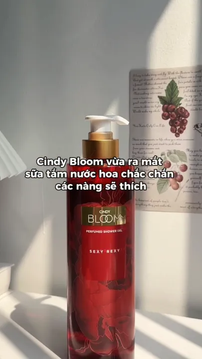 Combo 2 Sữa tắm nước hoa Cindy Bloom Sexy Rexy hương gợi cảm quyến rũ 640g/chai | Lazada.vn