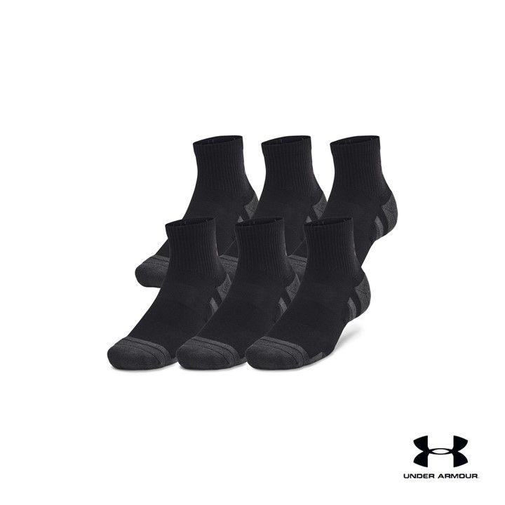 Under Armour Unisex UA Performance Tech 6-Pack Quarter Socks | Lazada.co.th