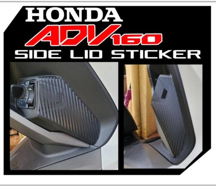 honda adv 160 side lid sticker buy 1 take 1 | Lazada PH