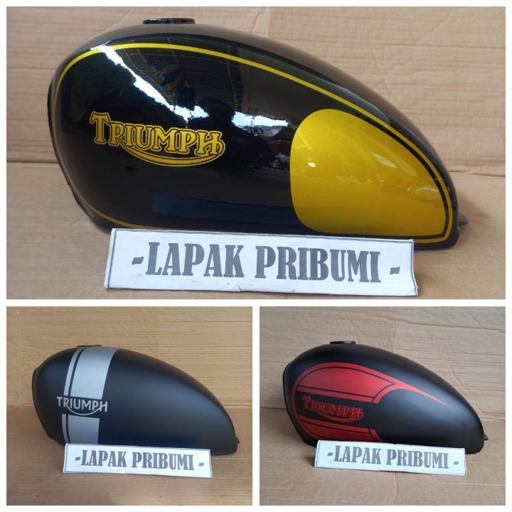 Tangki Custom tangki japstyle tangki scrambler tangki bobber | Lazada ...