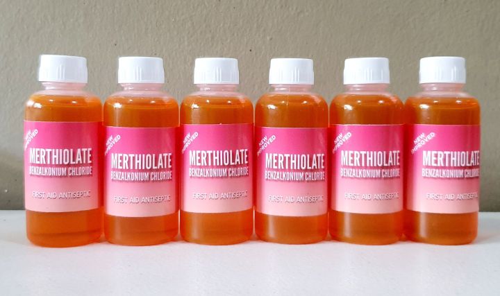 MERTHIOLATE BENZALKONIUM CHLORIDE 60ML WHOLESALE 3PCS | Lazada PH