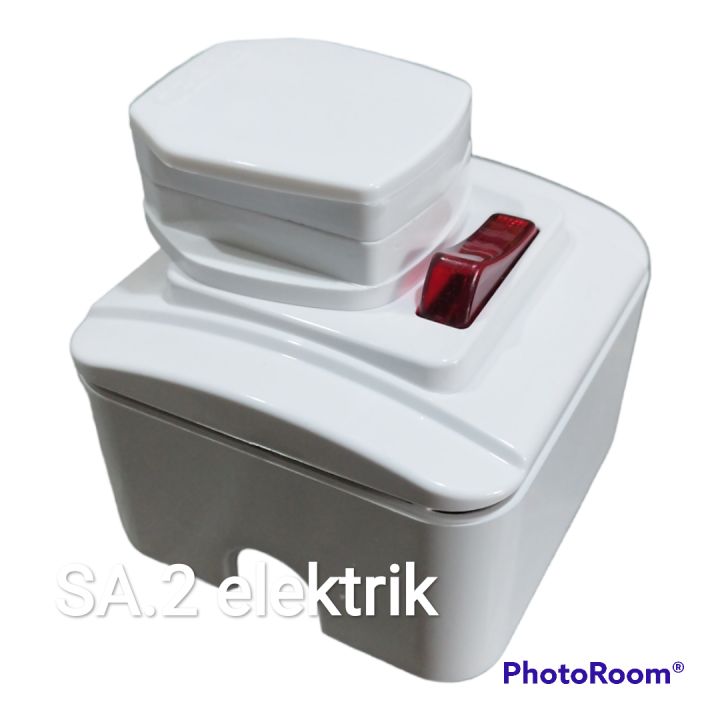 BROCO GALLEO AC SET PUTIH OUTBOW INBOW | STOPKONTAK AC SET | STOP ...