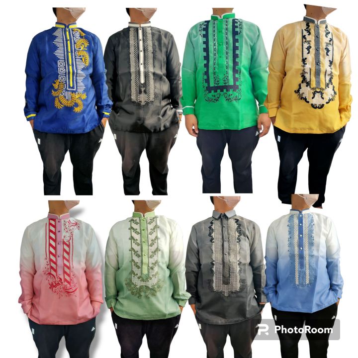 Barong tagalog barong piña organza barong mens traditional attire ...