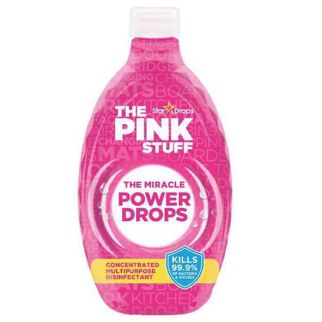 THE PINK STUFF MIRACLE POWER DROPS, Concentrated Multipurpose ...