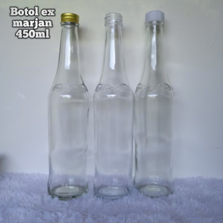 botol marjan 450ml / botol madu / botol kaca 450ml | Lazada Indonesia