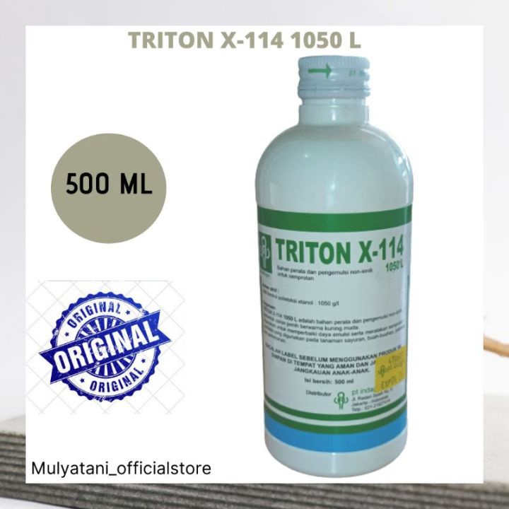 Triton X-114 1050 L Perata Perekat dan Penembus 500 ML Original Kemasan Pabrik | Lazada Indonesia