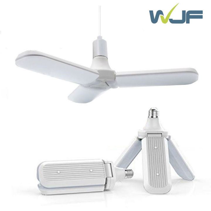 WJF 45W Ceiling LED Bulb Fan Blade light | Lazada PH