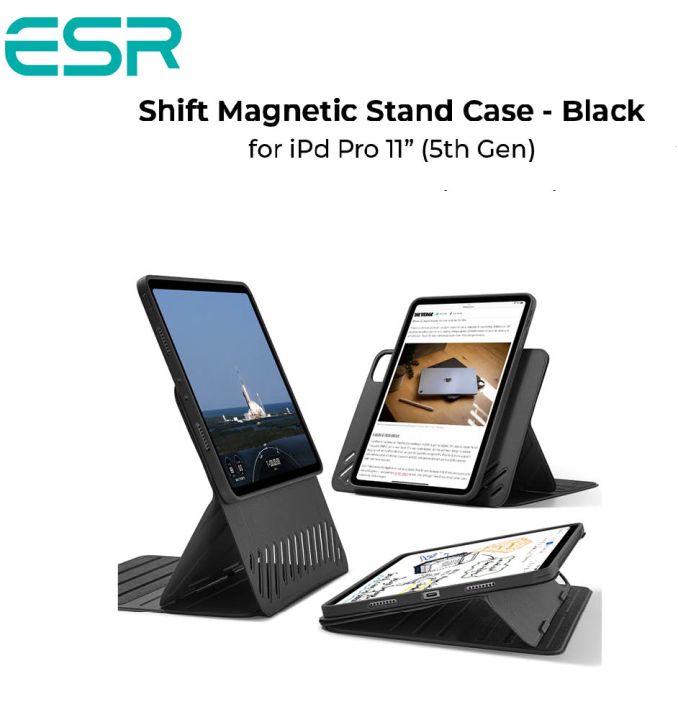 ESR iPad Pro 11 (2024) Pro 13 (2024) Shift Magnetic Stand Case | Lazada ...