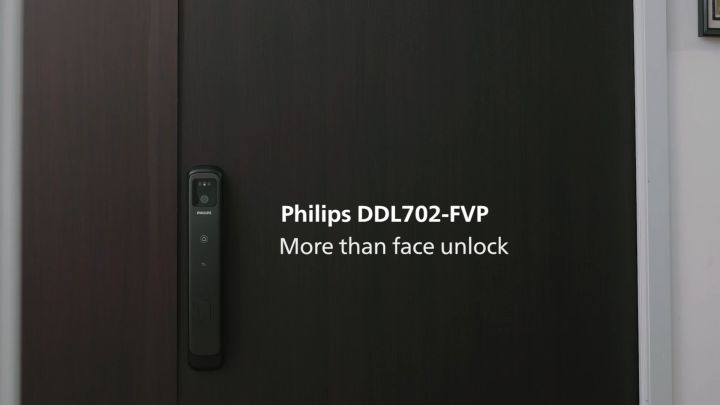 PHILIPS EasyKey DDL702-FVP-7HWS - Push-Pull Type Smart Door Lock | Lazada PH