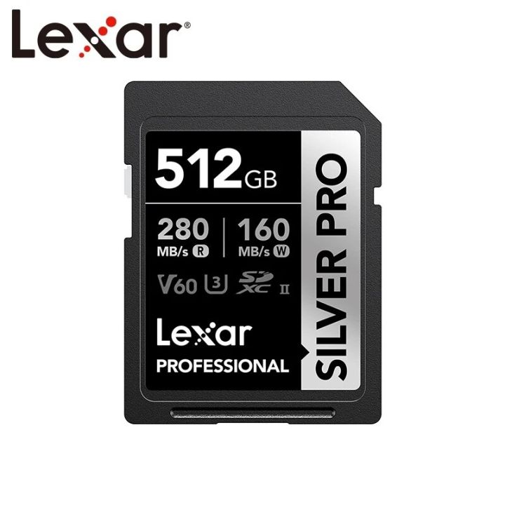 Lexar SD Card Up to 280MB/s Professional SILVER PRO SDXC Class 10 U3 ...
