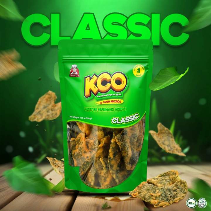 Kangkong Chips Original By Josh Mojica 120g | Lazada PH
