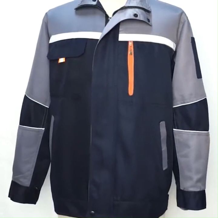 Workwear Clothes Safety Work Jacket Men Women tectionclothing Labor ...