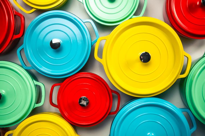 DELIGHTO Oval Casserole 28cm (Red / Orange / Dune) | Lazada