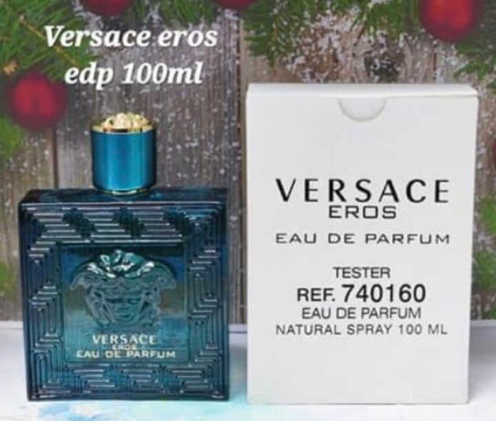 Authentic Tester Versace Eros EDP Perfume for Men 100 ml | Lazada PH