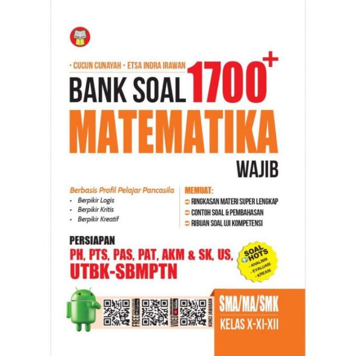 Buku 1700 Plus Bank Soal Matematika SMA K13 Revisi | Lazada Indonesia