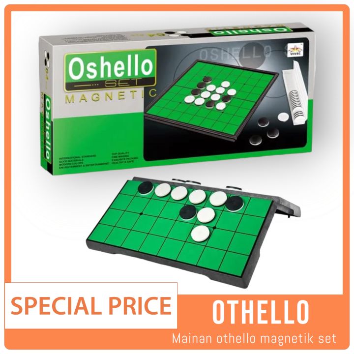 Othello Magnetic Board Game Permainan Keluarga Seru | Lazada Indonesia
