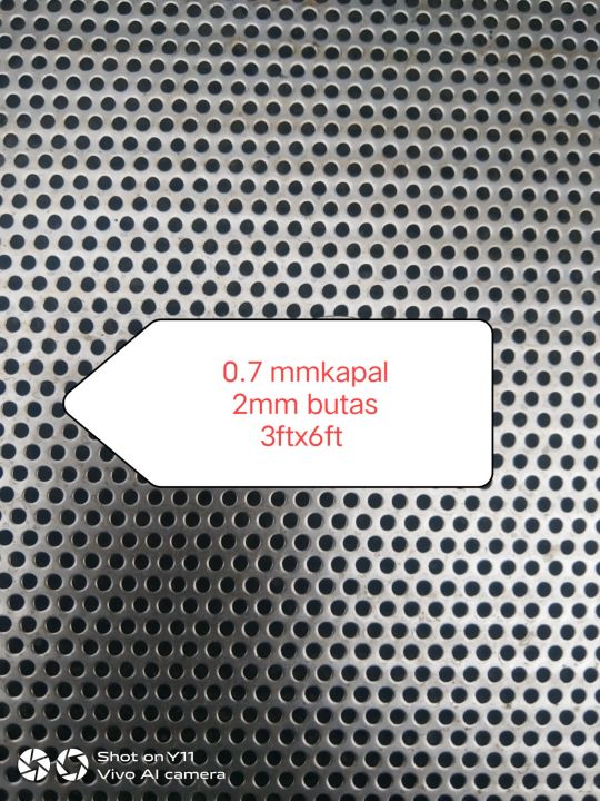 Perforated metal screen /sheet 2mm hole | Lazada PH