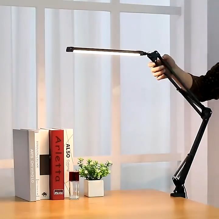 โคมไฟอ่านหนังสือ โคมไฟตั้งโต๊ะ โคมไฟอ่านสือ โคมไฟตั้งโต๊ะ led ปรับระดับ ...