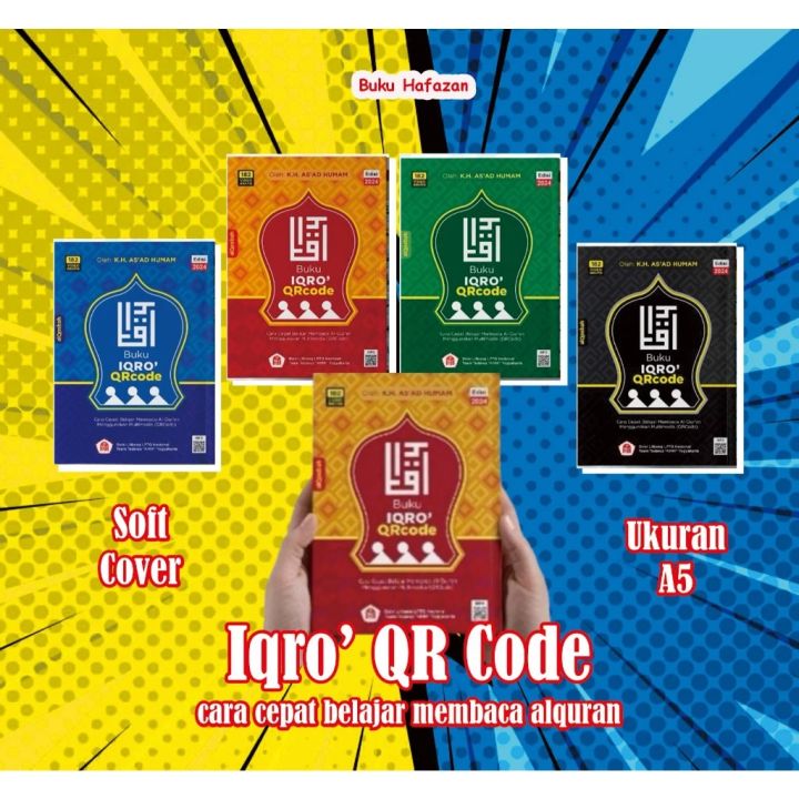 Buku Iqro Milenial QR Code Edisi 2024 (Jilid 1-6) | Lazada Indonesia