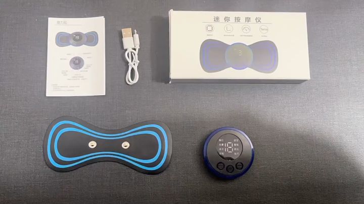 EMS Massager Portable Mini Body Relax Massager Back Neck Leg Shoulder ...