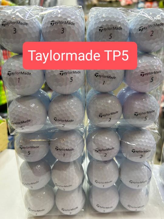 ลูกกอล์ฟมือสอง Taylormade Tp5( 12 ลูก )💯 | Lazada.co.th