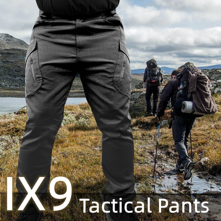 Tactical Pants For Men Stretchable Cargo Pants Mens Pants cargo trouser Hiking Pants Waterproof ...