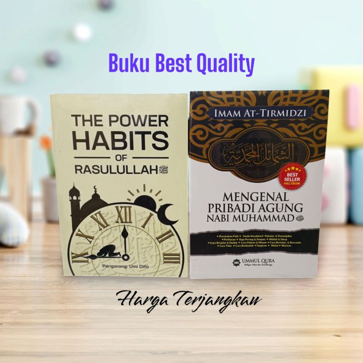 Paket 2 Buku The Power Habits of Rasulullah & Mengenal Pribadi Agung ...