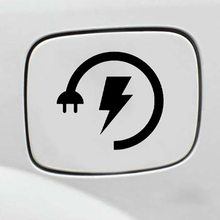 Electric Plug Shape Fashion Car Sticker Bumper Windshield Auto Decal ...