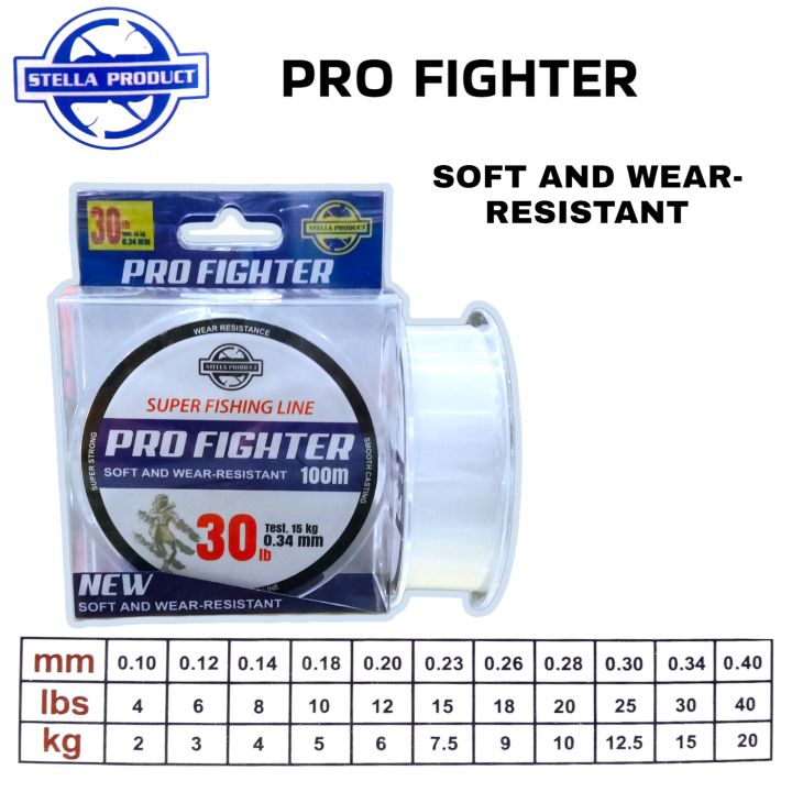 Senar Pancing Stella Pro Fighter 100m Clear | Lazada Indonesia