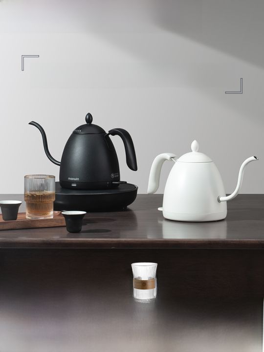 Maxwin Household Electric Kettle Long Spout Small Tea Brewing Coffee ...