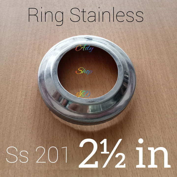 Ring pipa stainless Ss 201 ukuran 2½ in | Lazada Indonesia
