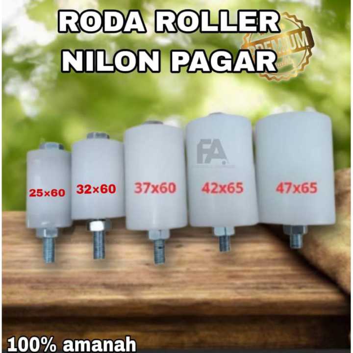 (PROMO BESAR-BESARAN)Roller nilon Pintu Pagar /roler nilon pintu pagar ...