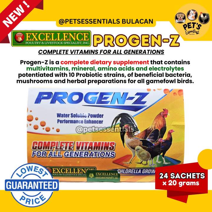 Progen-Z BOX 20G x 24 sachets | Lazada PH