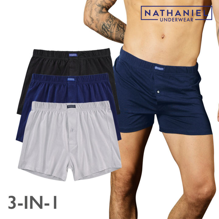 Nathaniel Men's dri-fit training short | Lazada PH