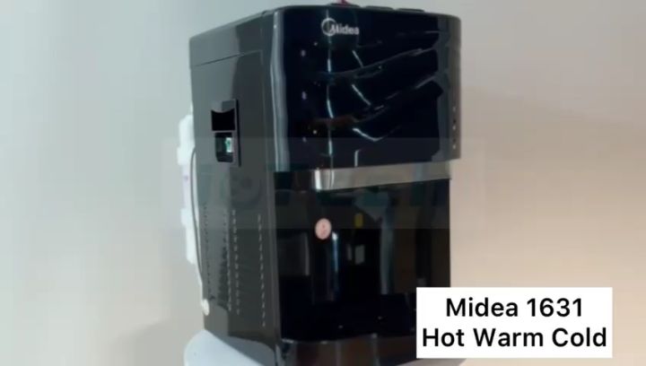 Midea Mild Alkaline Water Dispenser Hot Normal Cold Model: 1631 With 4 ...