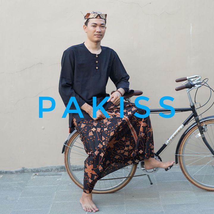 SARUNG BATIK CIREBONAN MOTIF KANGKUNGAN HITAM | Lazada Indonesia