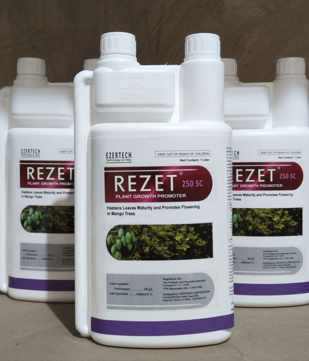 Rezet 250 SC - 1L / Paclo / Paclobutrazol | Lazada PH