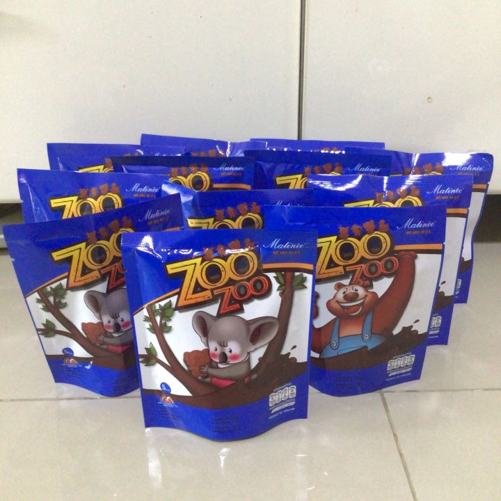 ขนมคุ้กกี้หมีซูซู ขนมคุ้กกี้ zoo zoo แพ็คใหญ่13ห่อ | Lazada.co.th
