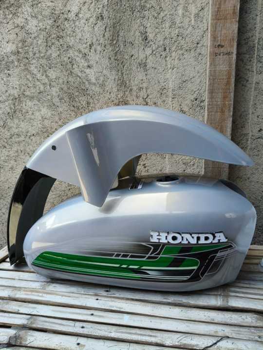 tangki honda cb100 set slebor tangki cb galvanis cat glosy motif cat ...