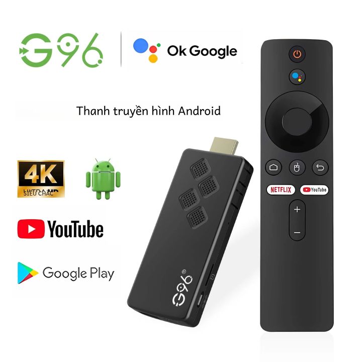 X96 G96 Phiên Bản Toàn Cầu TV Stick Q2 Android 13 Trợ Lý Giọng Nói Phát ...