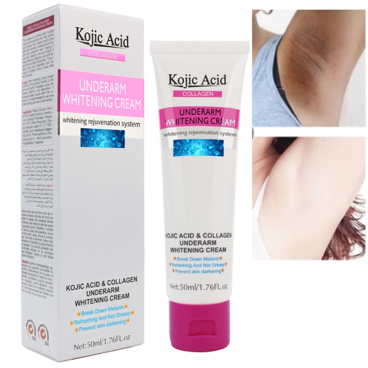 BMRS Kojic Acid Collagen Underarm Whitening Cream 50ml Armpit Whitening ...