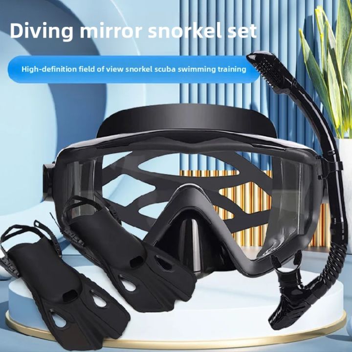 New Cross-Border Dive Goggles Swimming Equipment Set with Breath Tube ...