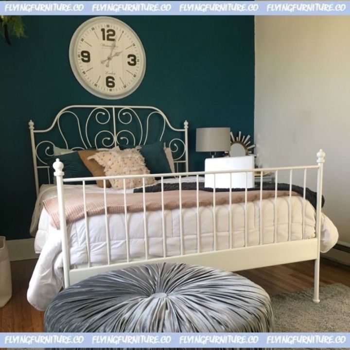 IKEA LEIRVIK Bed Frame Katil Queen Katil King Katil Besi Katil Murah Metal Bed Frame Set 150X200Cm 180X200Cm Affordable Ikea Bedding Lazada Lazada