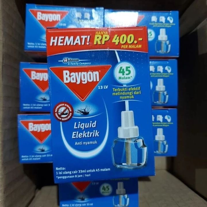 Baygon Liquid Electric Refill 33ml | Lazada Indonesia