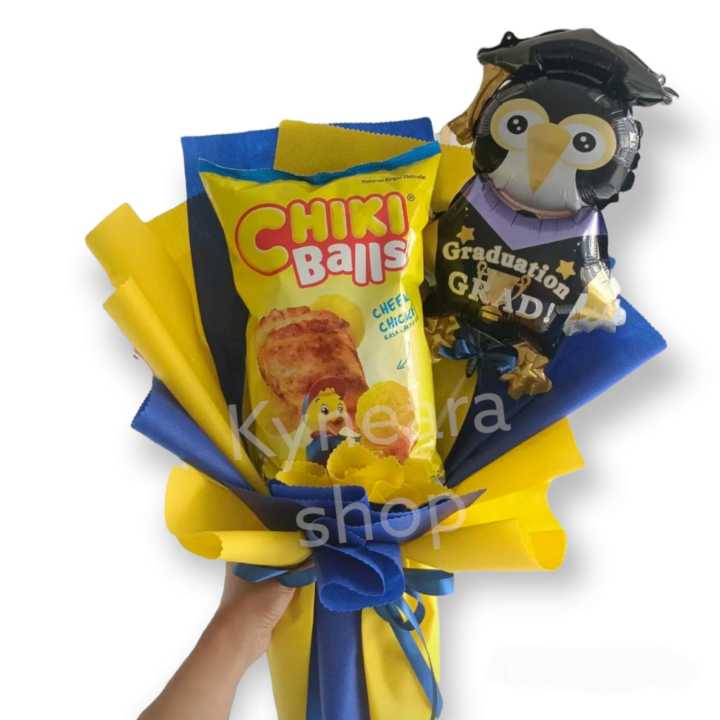buket wisuda / buket snack wisuda / buket jajan wisuda | Lazada Indonesia