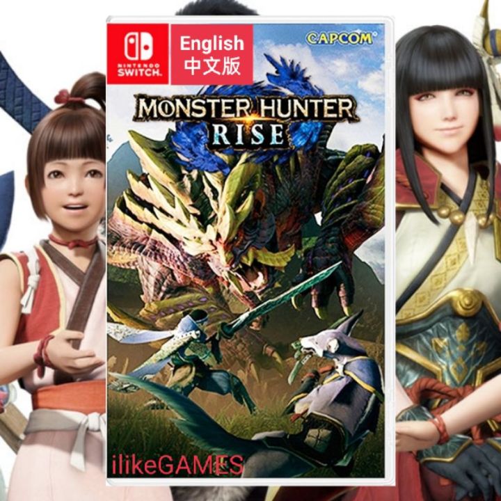 💥Used_Eng/中文版💥Nintendo Switch NS Monster Hunter Rise MHR mhr 怪物 怪物猎人 崛起 | Lazada