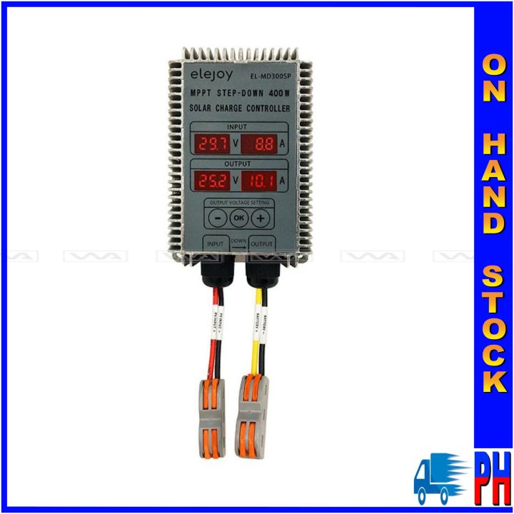 ELEJOY 200W 400W MPPT SOLAR CHARGE CONTROLLER SCC Step-down Real-time ...