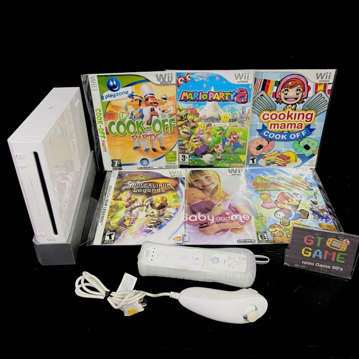 🕹 NINTENDO WII Coppy Disc Set 🤩 RVL-001 🤍 (KOR) Menu Eng. 90% | Lazada ...