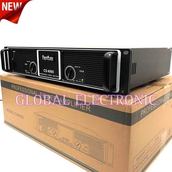 POWER FIRSTCLASS CS4000 ORIGINAL POWER AMPLIFIER CS 4000 | Lazada Indonesia