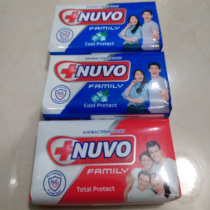 Nuvo Family Sabun Batang 72gr 1 paket isi 3 pcs | Lazada Indonesia
